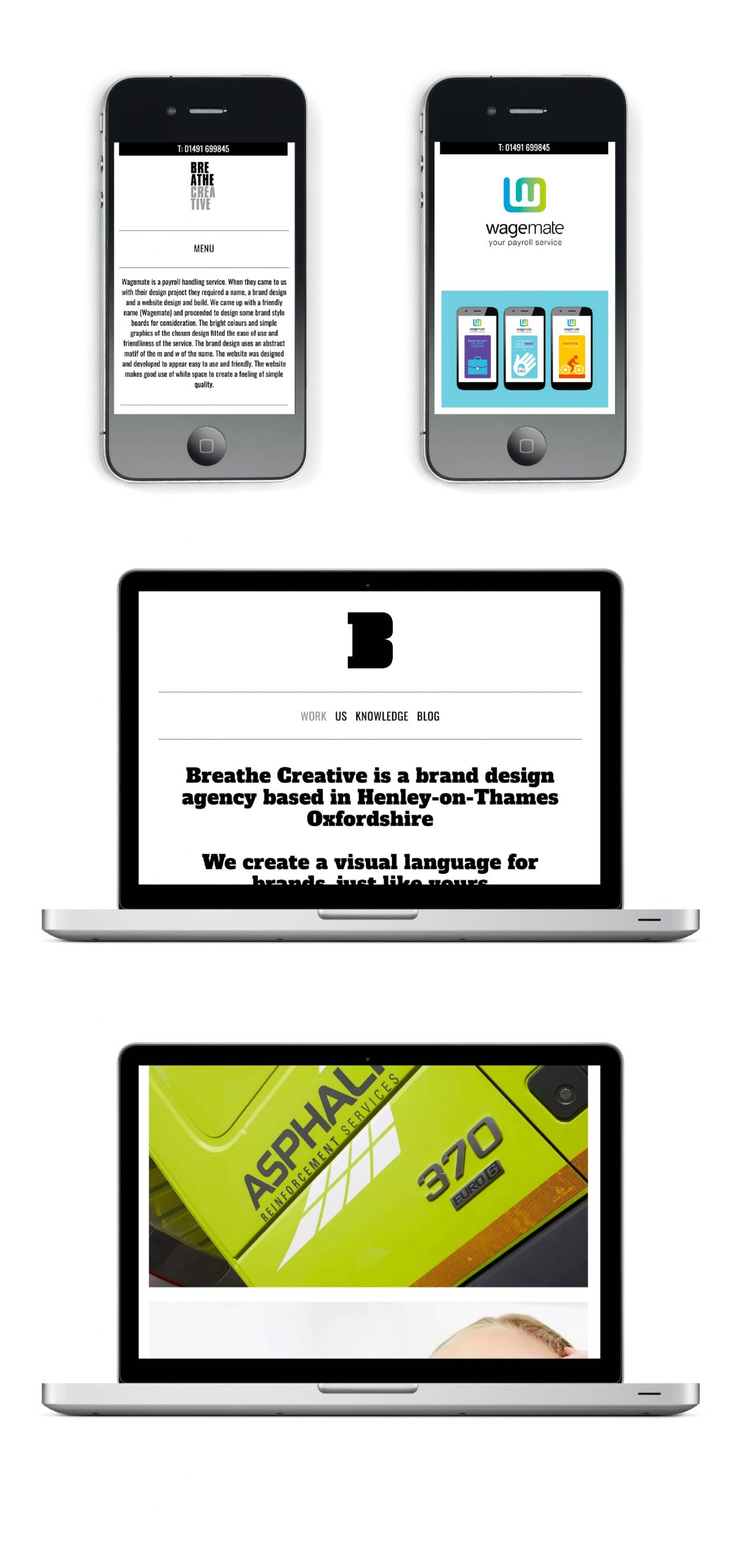 Breathe Creative Brand Design - Steve Roy Smith Creative Work